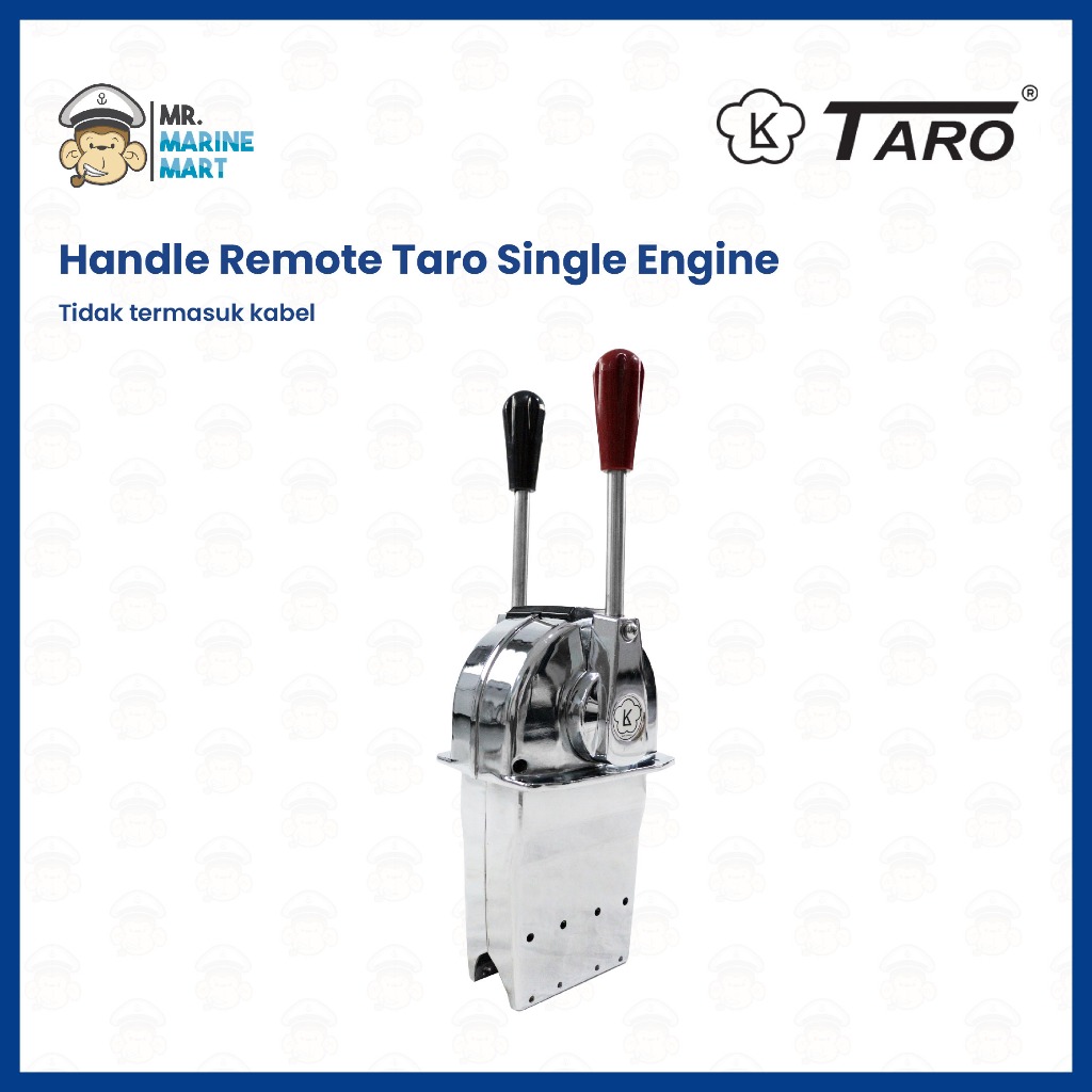 Jual Handle Remote Taro A single engine Control Box Taro Gagang 2 Stainless | Shopee Indonesia