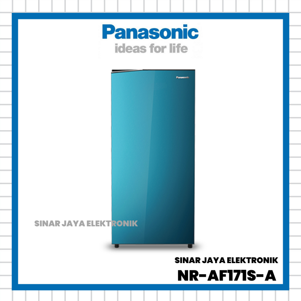 Jual LEMARI ES 1 PINTU PANASONIC NR-AF171S-A / KULKAS 1 PINTU PANASONIC NR-AF171S-A | Shopee ...