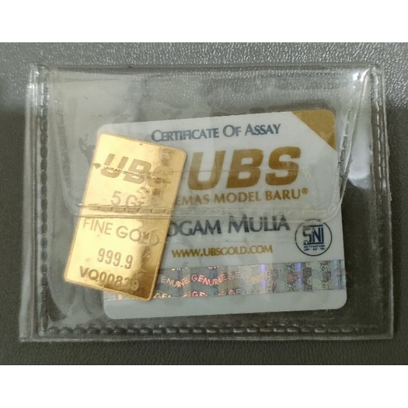 Jual Logam Mulia Emas UBS 5 Gram | Shopee Indonesia
