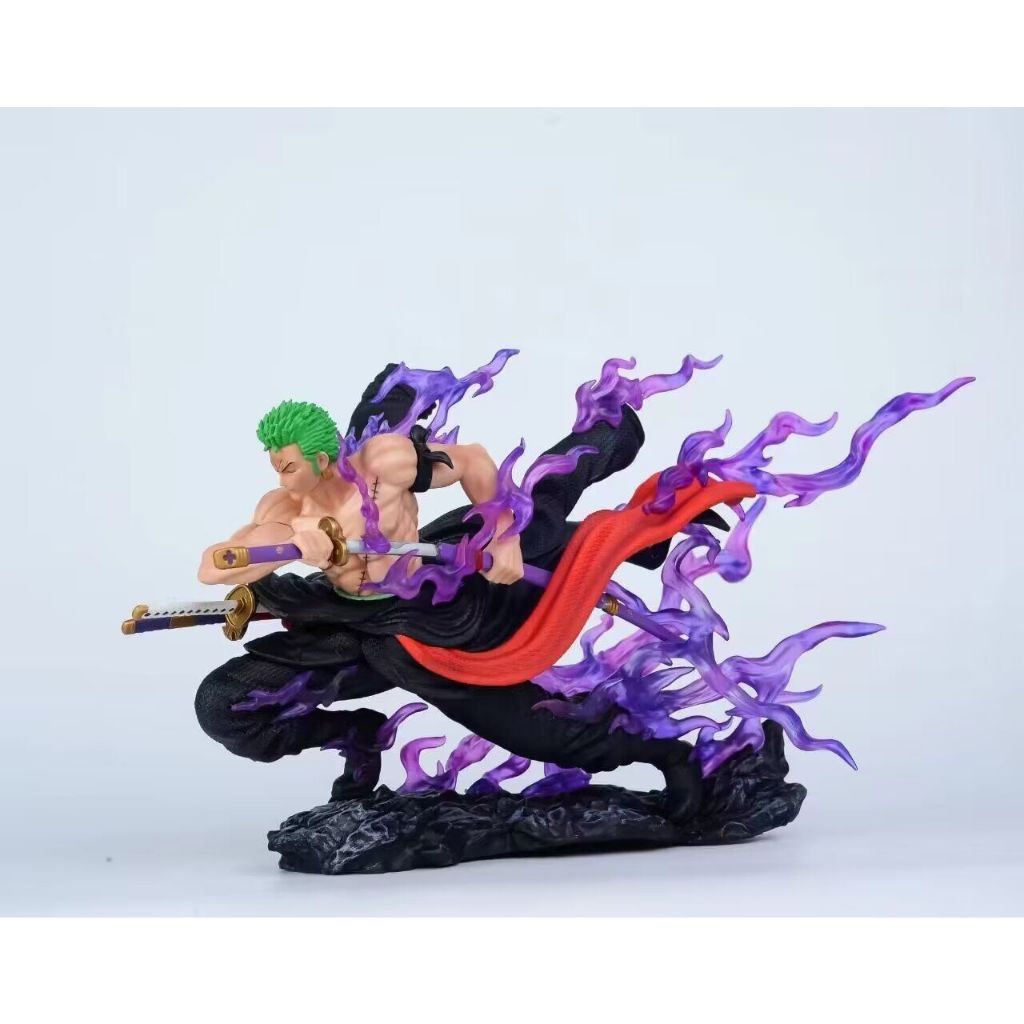 Jual action figure one piece roronoa zoro itoryu dash 37cm | Shopee ...