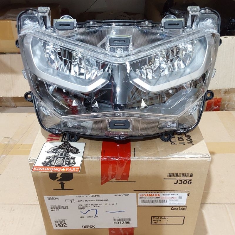 Jual Headlight assy lampu depan reflektor headlamp all new nmax ...