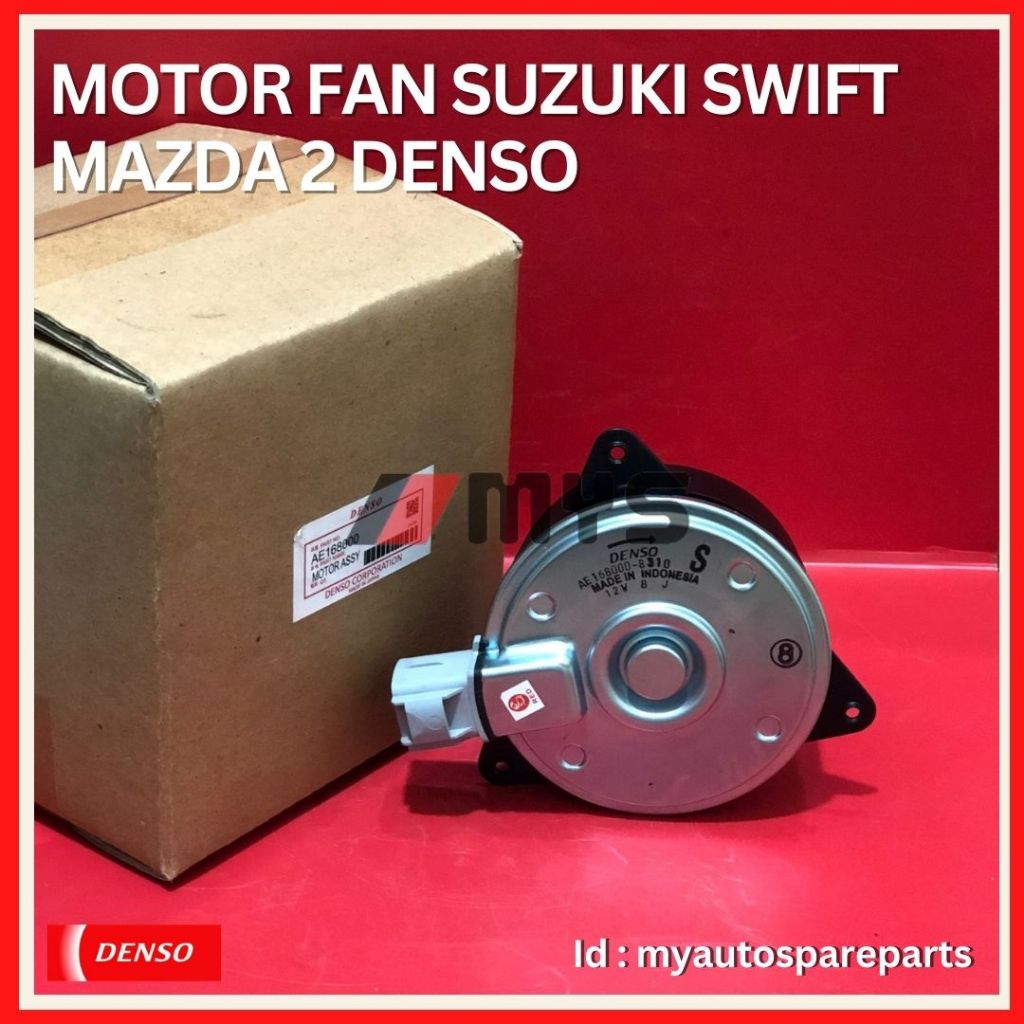 Jual MOTOR FAN RADIATOR AC Mobil Swift Mazda 2 MOTORFAN ASLI DENSO ...