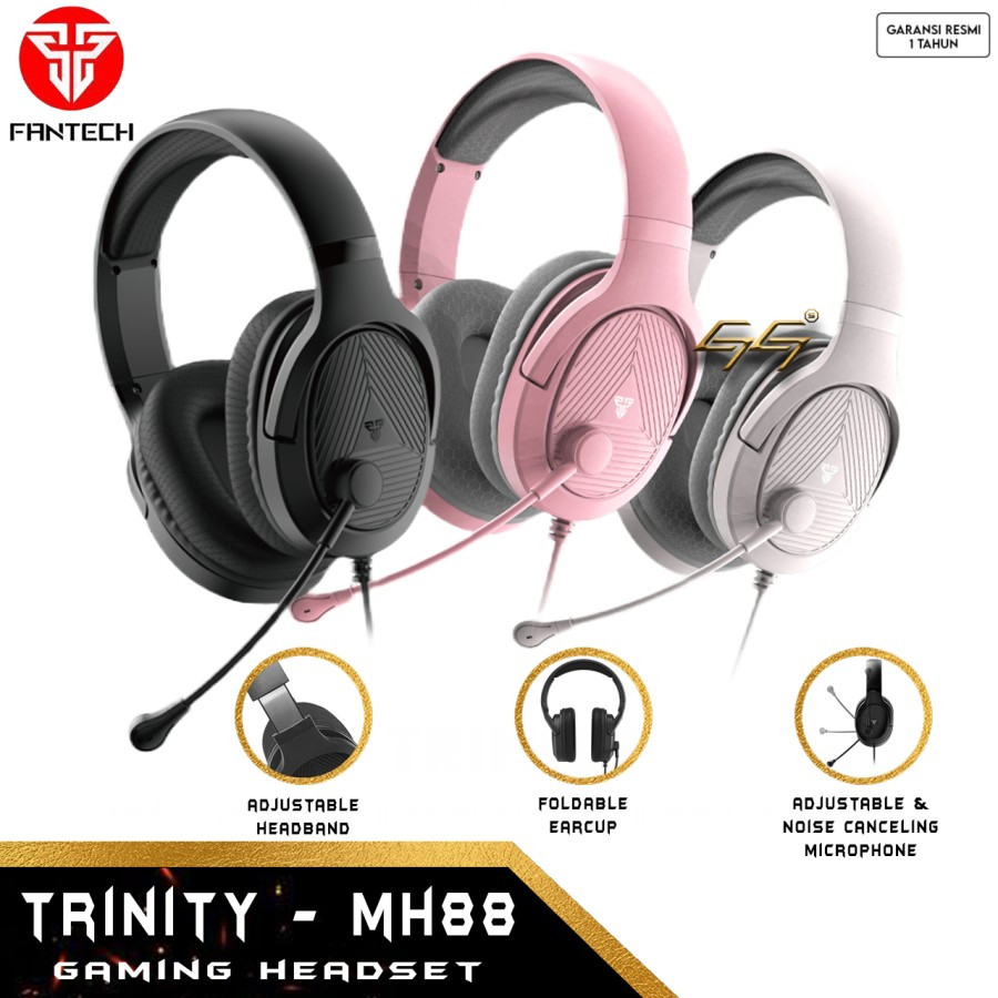 Jual Fantech TRINITY MH88 Multiplatform Headset Gaming Mobile FREE ...