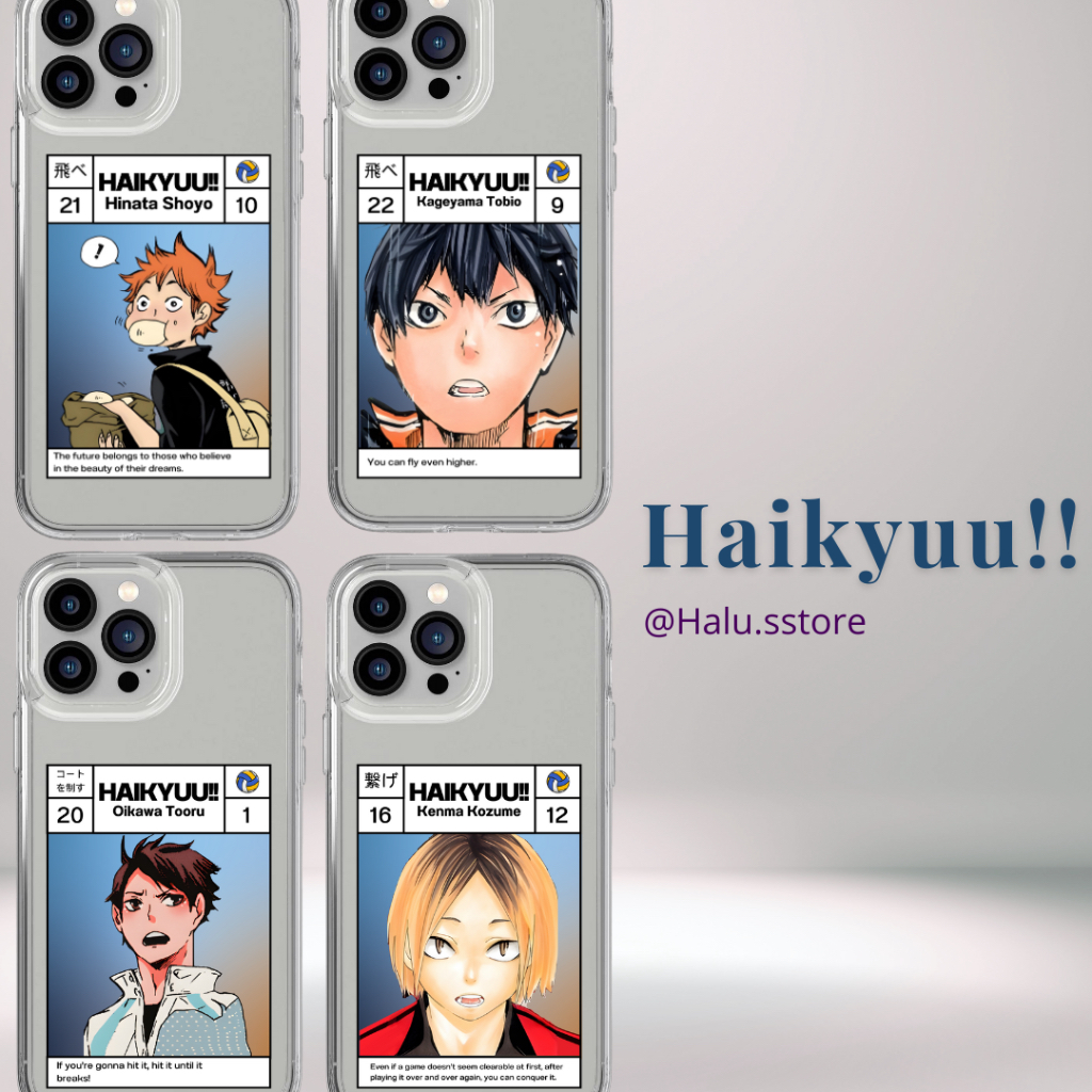 Jual Premium Case Anime Haikyuu Kageyama Tobio , Tsukishima Kei ...