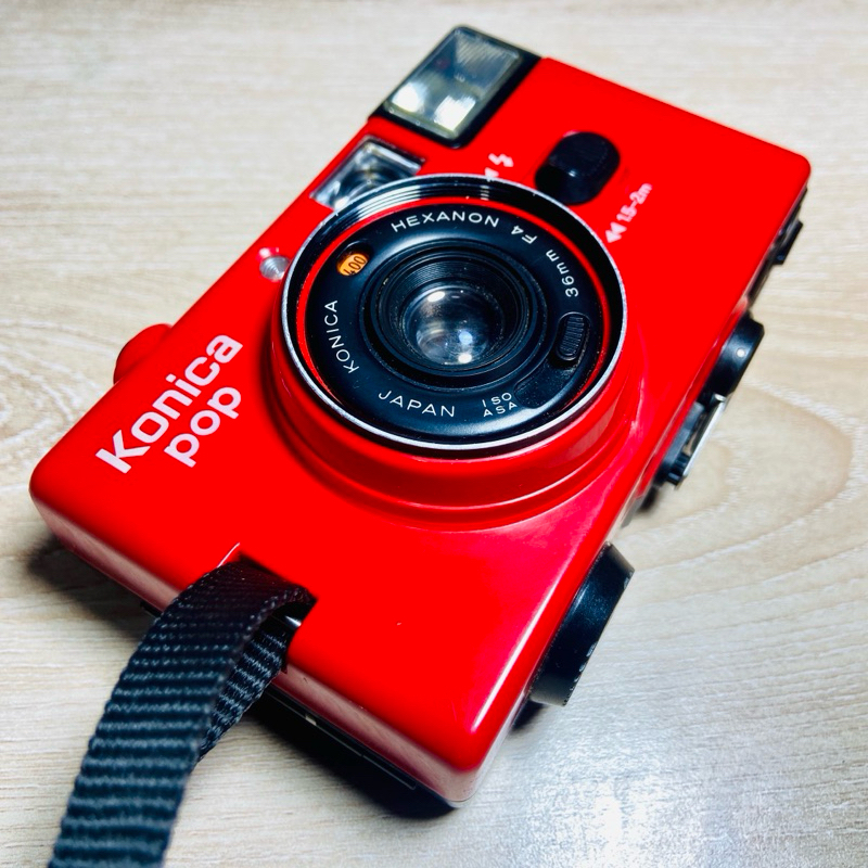 Jual Camera analog Konica pop merah ( preloved) | Shopee Indonesia