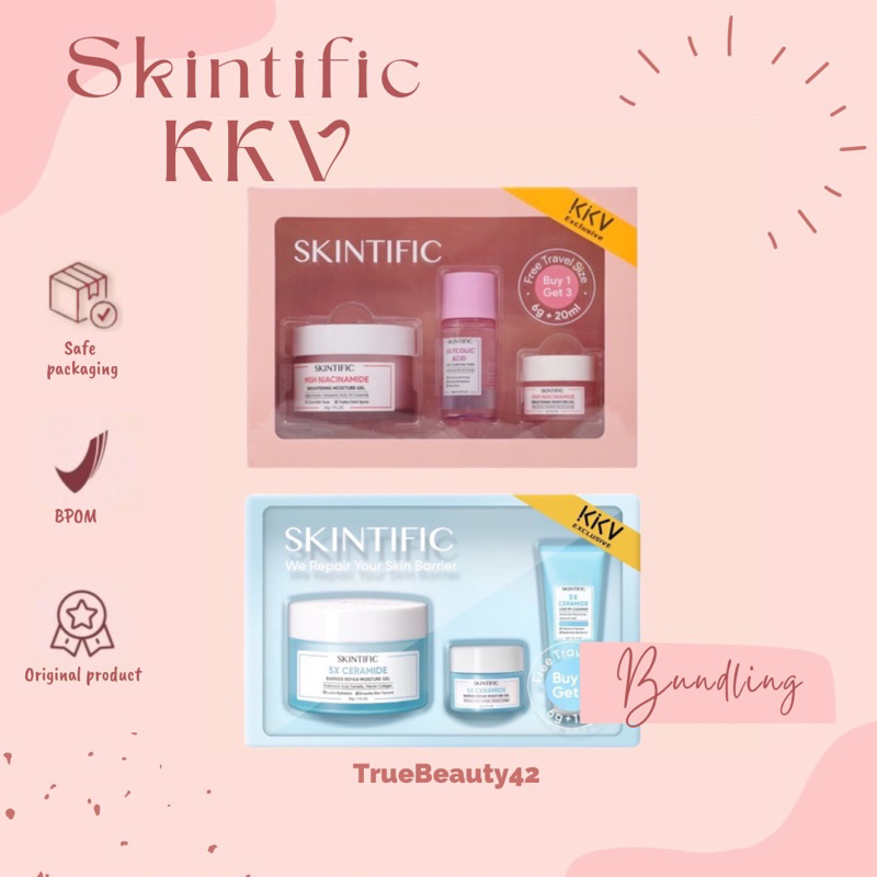 Jual [NEW] [RESTOCK] - [ORIGINAL KKV] Skintific Skincare Combination ...