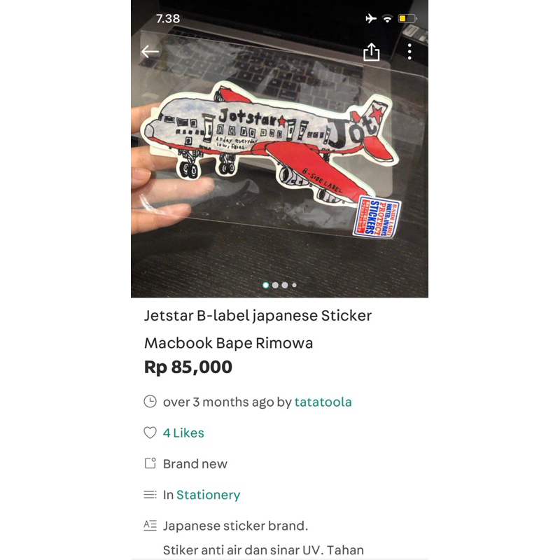 Jual stiker B label | Shopee Indonesia