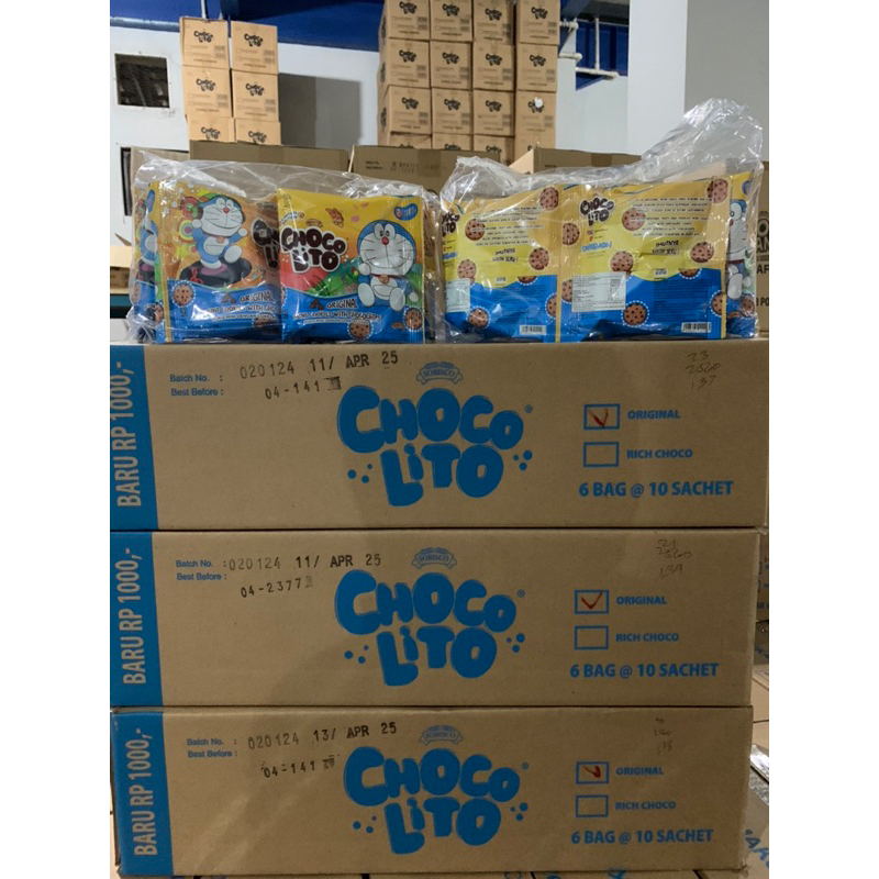 Jual Chocolito Cookies Rasa Original 1 plastik isi 10 pcs. | Shopee ...