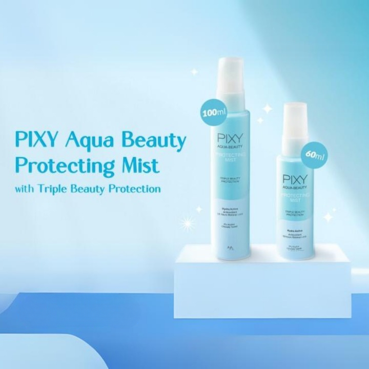 Jual PIXY Aqua beauty Protecting Mist 100ml Setting Spray Besar Face ...