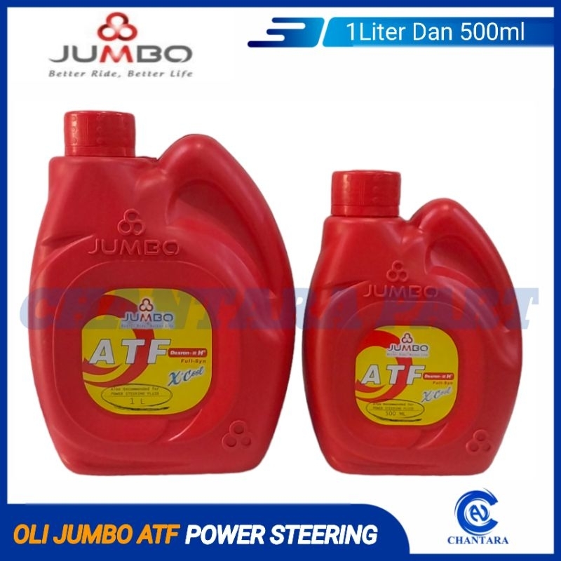 Jual Oli Power Steering JUMBO ATF 1Liter / 500ml Asli Oli Transmisi ...