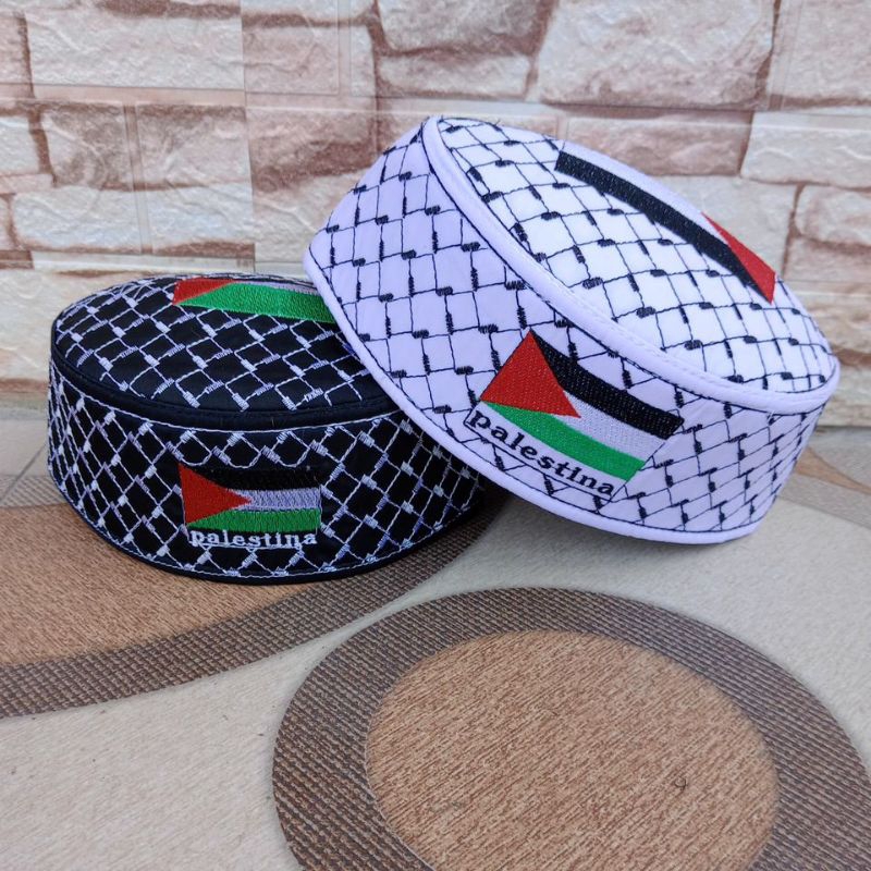 Jual Peci Palestina Anak / kopiah palestina /songkok palestina / peci ...