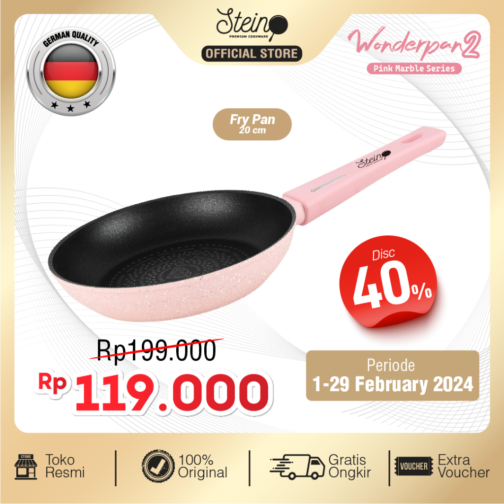 Jual STEIN WONDER PAN2 by STEINCOOKWARE | Shopee Indonesia