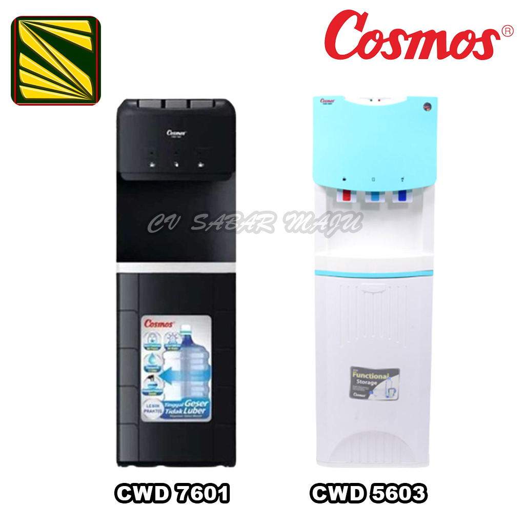 Jual Cosmos Dispenser Galon Atas CWD 5603 / Dispenser Cosmos Dengan Rak ...