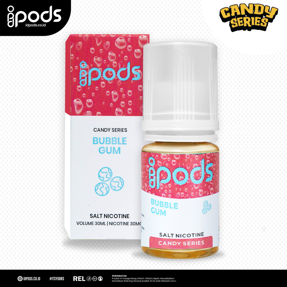 Jual idPods Saltnic Liquid - Bubble Gum (30ML) | Shopee Indonesia
