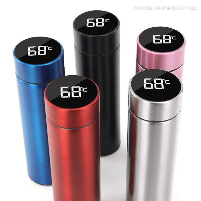 Jual Termos Suhu Led Temperatur Display Air Panas/Kopi/Teh 500ml/304 ...