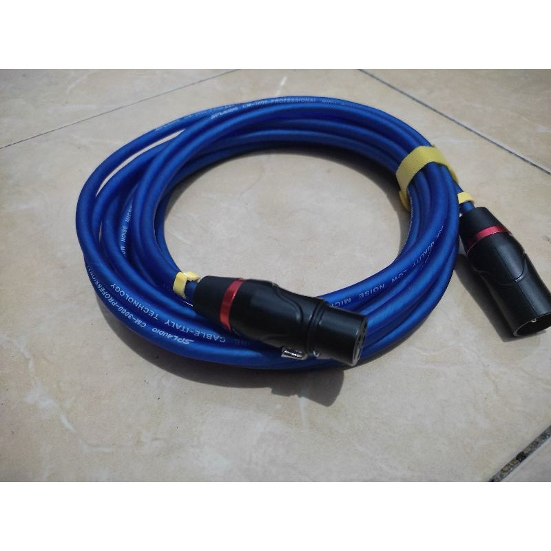Jual Kabel mic/Kabel input SPl audio lengkap Jack-30 Meter | Shopee ...