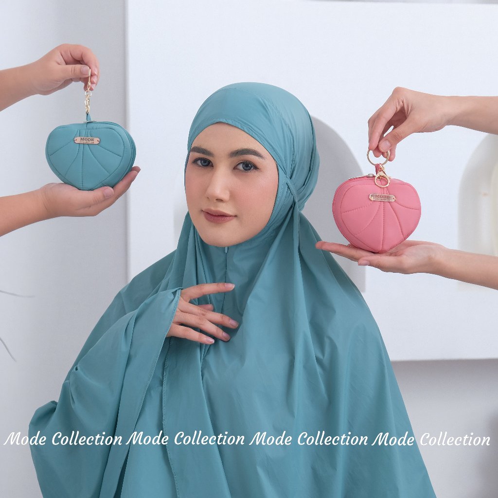 Jual Mukena Mini Travelling Parasut Korea Premium | Mukena Calista ...