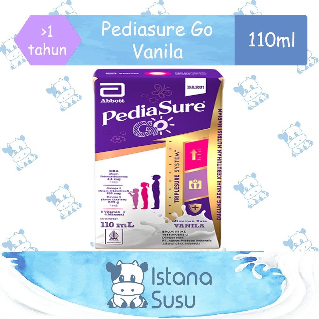 Jual Pediasure GO Vanila / Cokelat Susu UHT 110ml | Shopee Indonesia