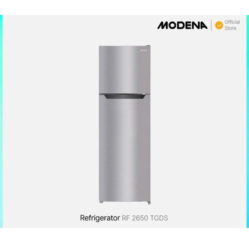 Jual MODENA Kulkas 2 Pintu RF2650TGDS 269L | Shopee Indonesia