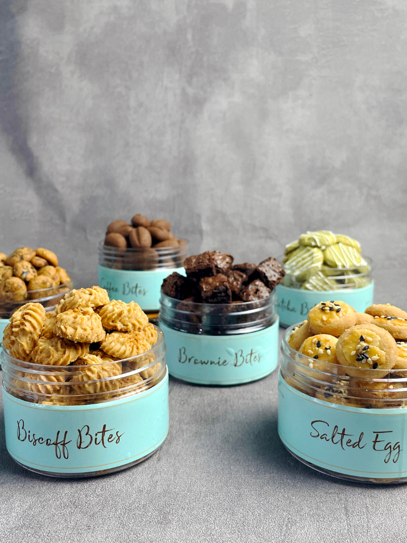 Jual Kue Kering semua rasa Jar Toples | Salted Egg Cookies | Matcha ...