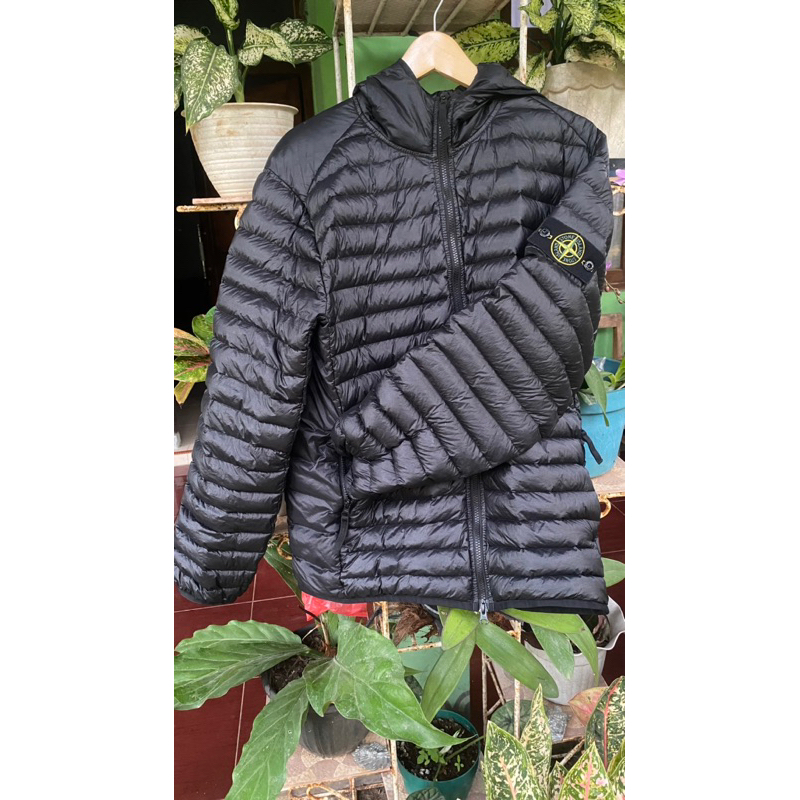 Jual jaket puffer stone island loom woven chambers 100% autentic clg ...