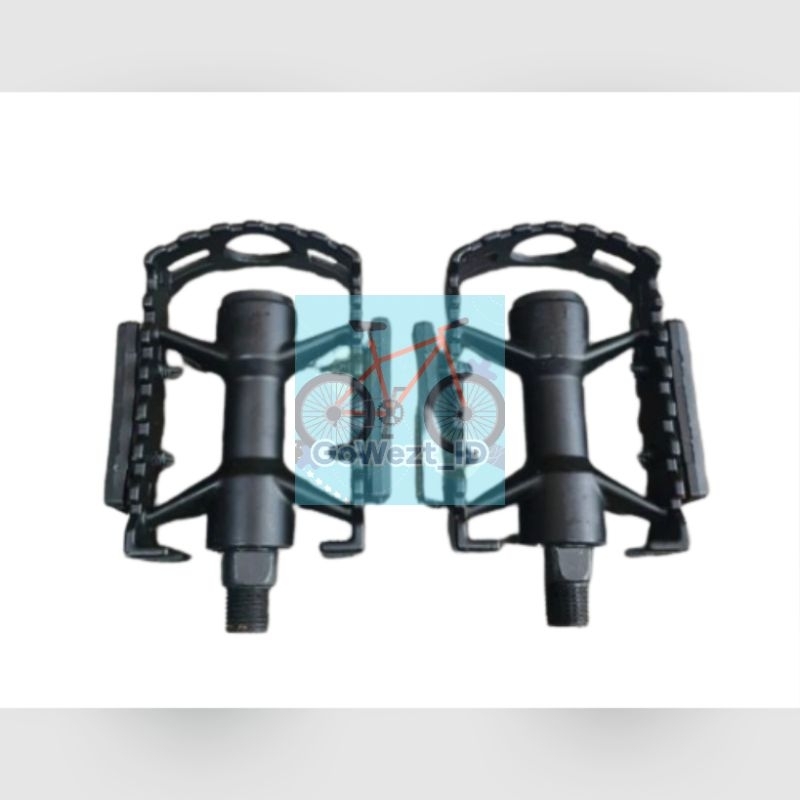 Jual Pedal Sepeda As Besar Alloy Genio Hitam G-561 Fixie Lipat Minion ...