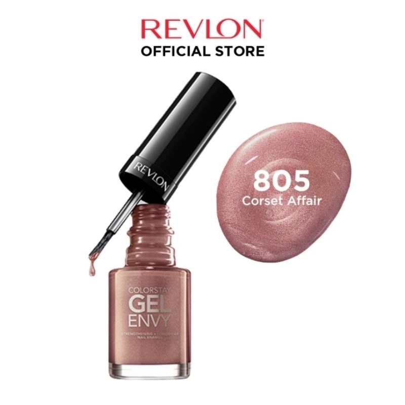 Jual REVLON COLORSTAY GEL ENVY 805 CORSET AFFAIR NAIL ENAMEL KUTEKS ...
