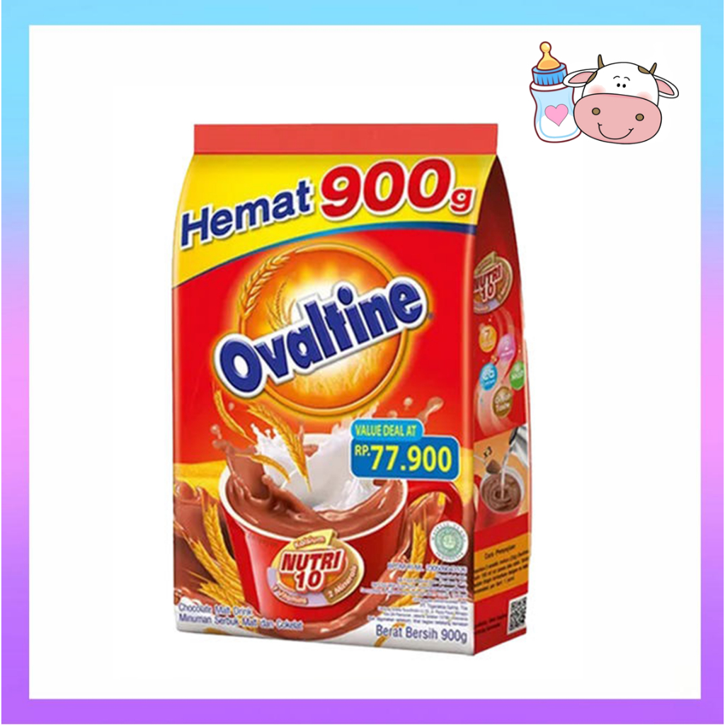Jual Ovaltine Susu Bubuk Coklat 900gr ED 10 2024 | Shopee Indonesia