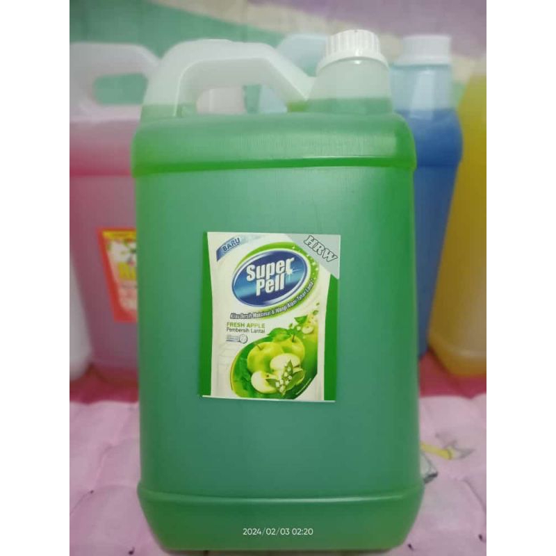 Jual super pell lemon pembersih lantai (5liter) | Shopee Indonesia