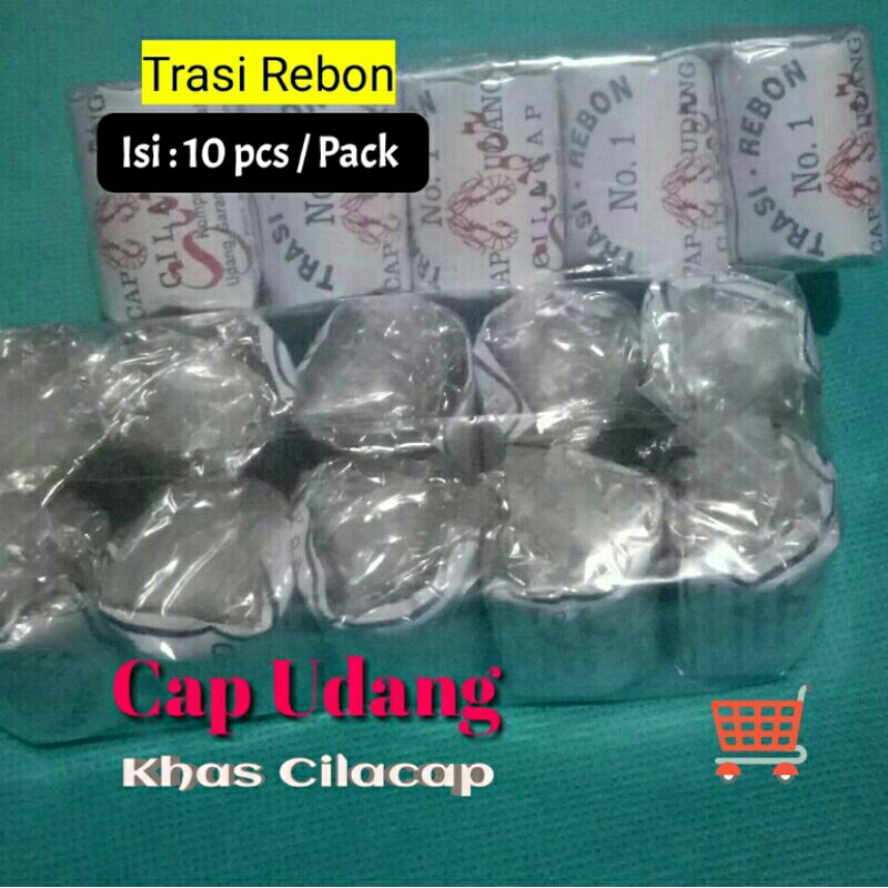 Jual Cacupane Terasi Rebon Cap Udang 20 gr (Isi : 10pcs) Asli Khas ...
