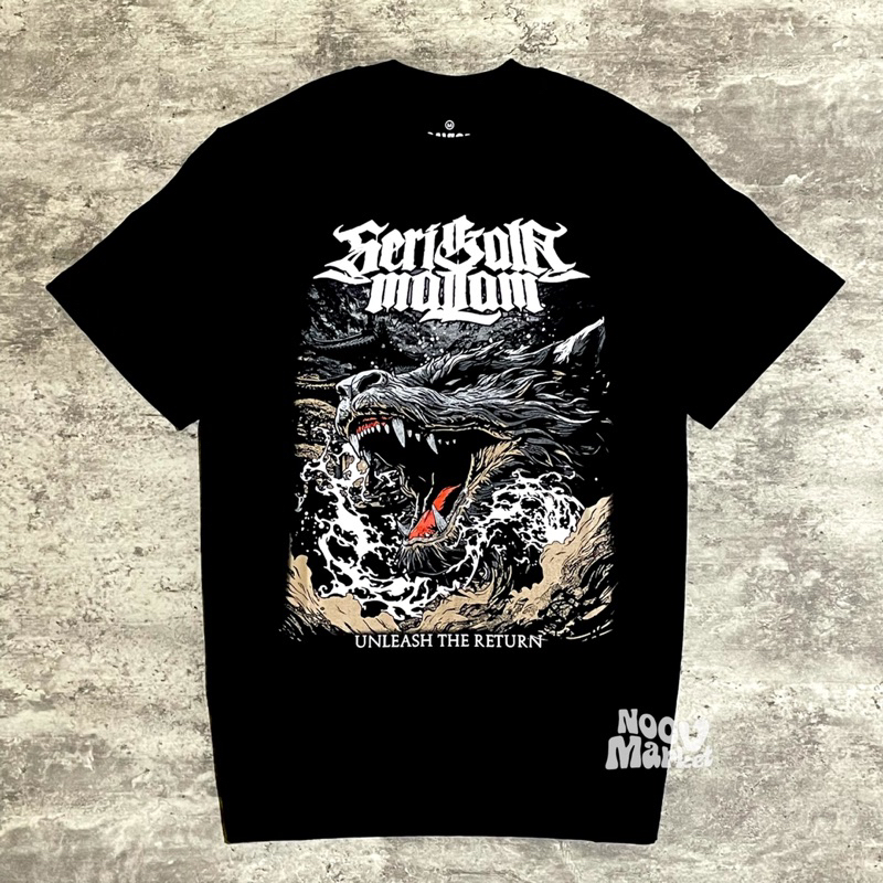 Jual Serigala Malam - Unleash Tshirt - Black | Original Merchandise ... Jual Serigala Malam - Unleash Tshirt - Black | Original Merchandise ...