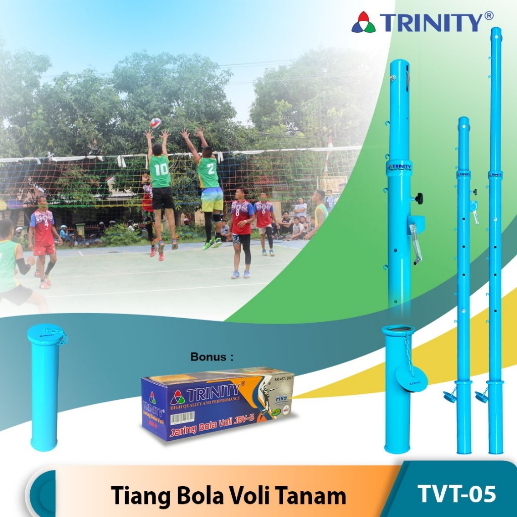 Jual Tiang Bola Voli Tanam TVT-05 | Shopee Indonesia