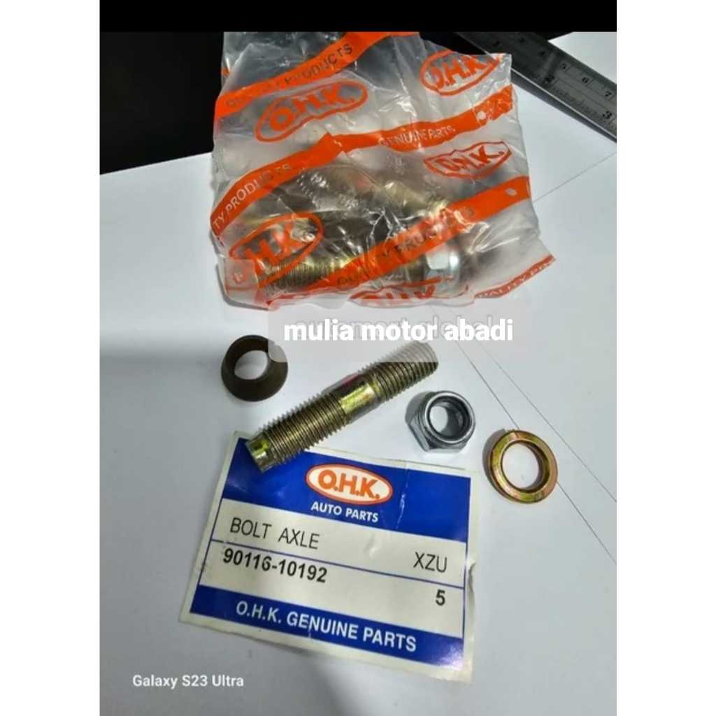 Jual Baut as nap roda dutro 125ht 115lt 130ht asli ohk | Shopee Indonesia