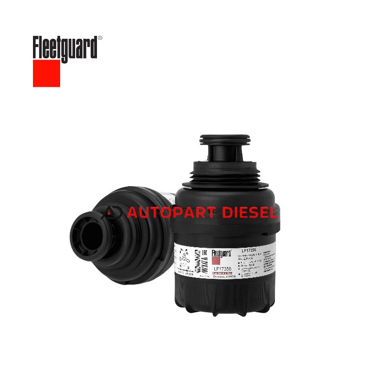 Jual LF17356 Fleetguard Genuine Oil Filter B40051 P557356 5266016 GS665 ...