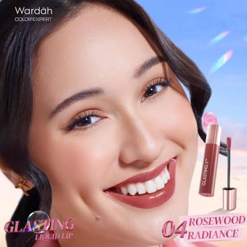Jual Wardah Glasting Liquid Lip / Lipcream / lipstik glossy / wardah | Shopee Indonesia