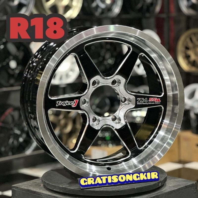 Jual velg mobil SAMLONG Z4 JF LUXURY R18 velg racing mobil ring 18 Pajero Fortuner Strada Triton ...