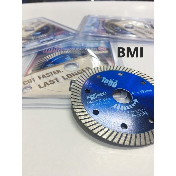 Jual Diamond Wheel Toho Turbo | DW turbo 4" | Mata Potong Toho 4 Inch ...
