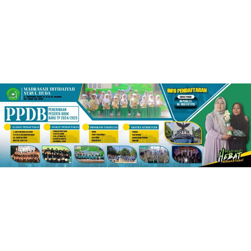 Jual Spanduk PPDB ukuran 3x1 meter | Shopee Indonesia