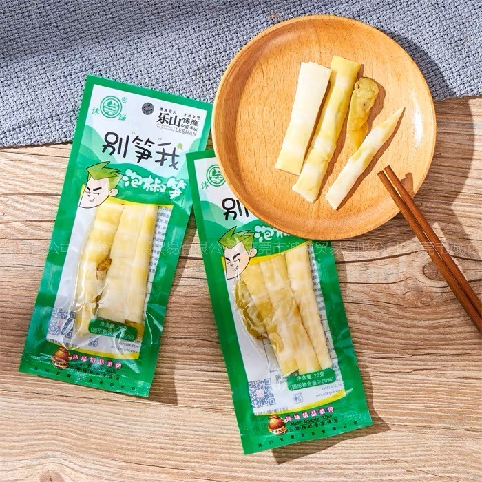 Jual Acar Rebung khas China Halal Bamboo Shoot 100gr - Original & Spicy ...