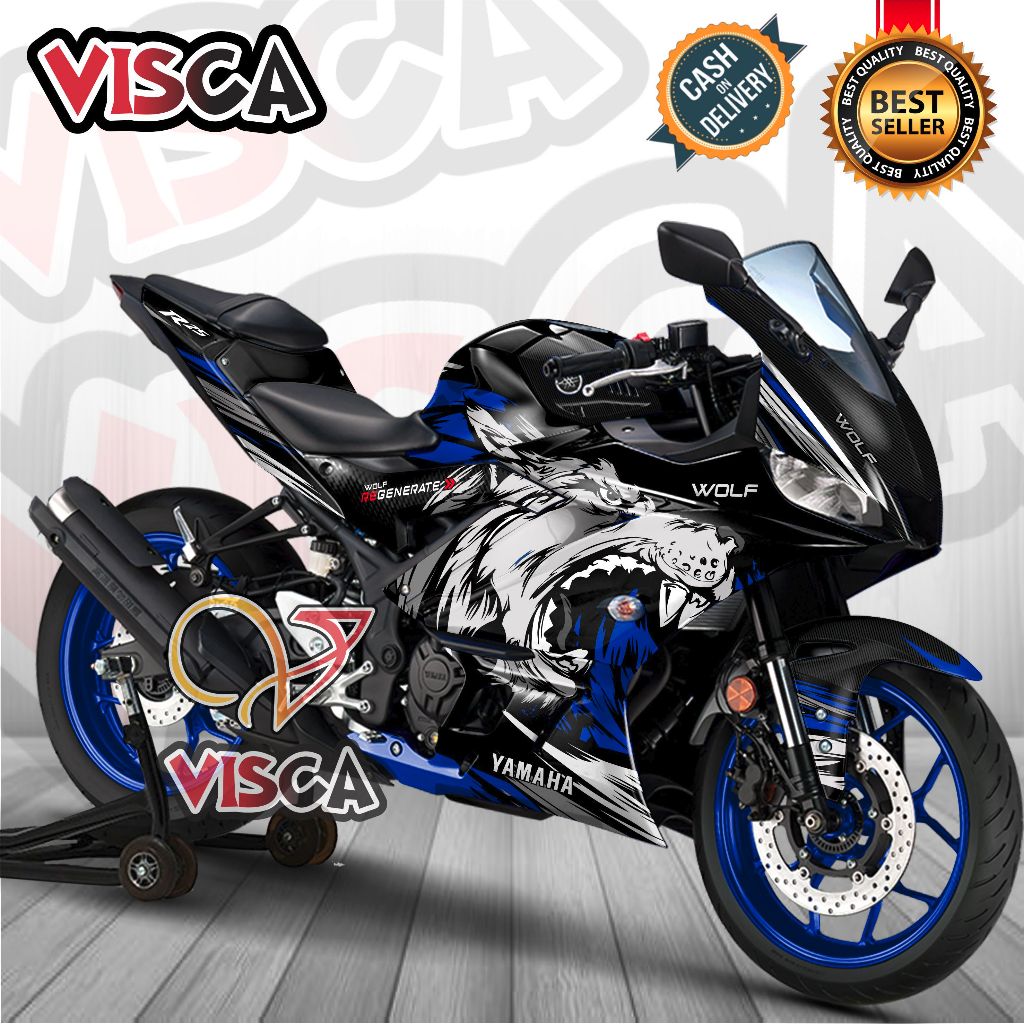 Jual Decal R25 Full Body Decal Yamaha R25 NEW Stiker R25/R3 Full Body ...