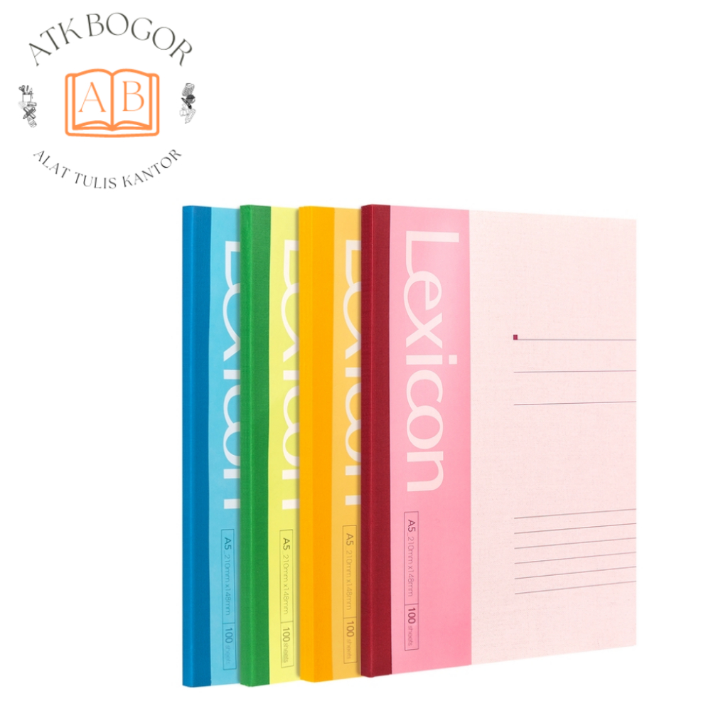 Jual Buku Tulis Deli Lexicon 7655 - A5 100 Lembar | Shopee Indonesia