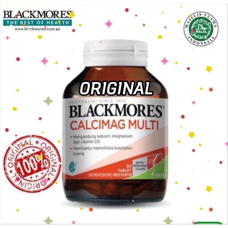 Jual BLACKMORES CALCIMAG MULTI 60 TABLET | Shopee Indonesia