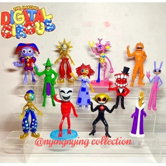 Jual Action Figure The Amazing Digital Circus Action Figure Set isi ...