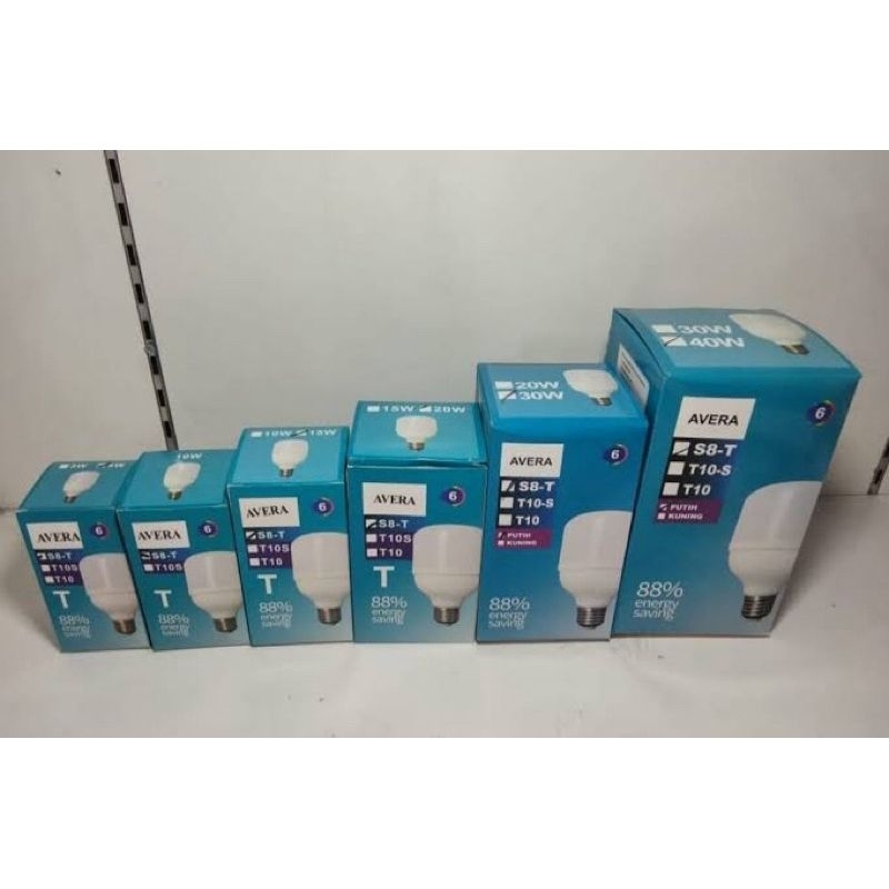 Jual Lampu led putih AVERA 5w 10w 15w 20w Capsule Bohlam murah meriah | Shopee Indonesia