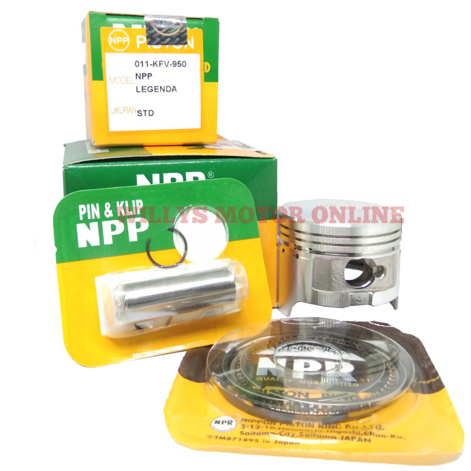 Jual Piston Kit Legenda Supra Fit Standar 00 / Seher Legenda Standar ...