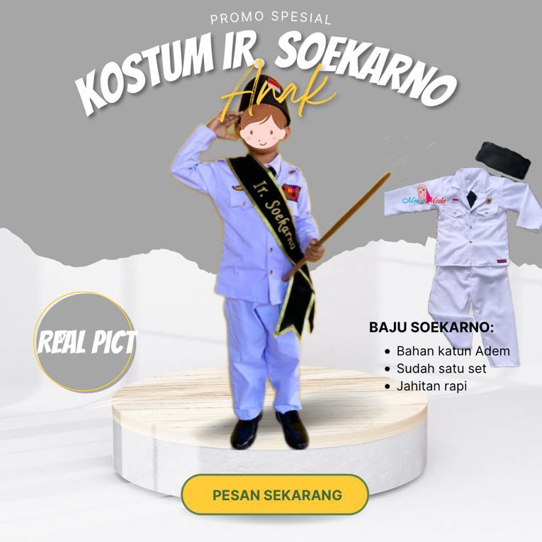 Jual Kostum Soekarno Anak / Kostum Pahlawan Anak/Kostum Pejuang Anak ... Jual Kostum Soekarno Anak / Kostum Pahlawan Anak/Kostum Pejuang Anak ...