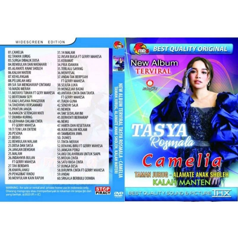 Jual KASET VCD DVD MP5 BEST TASYA ROSMALA CAMELIA | Shopee Indonesia