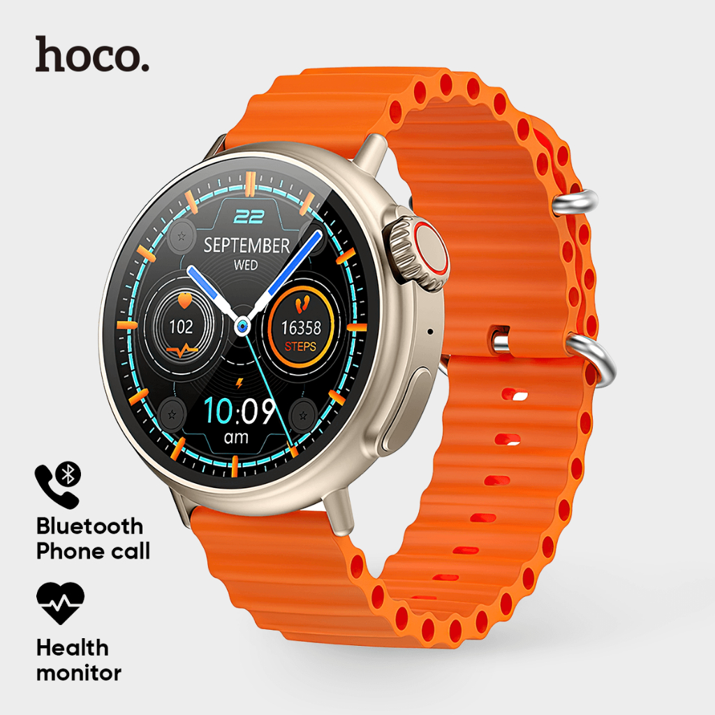 Jual Hoco SmartWatch Sport Bluetooth Phone Call Health Monitor Sleep ...