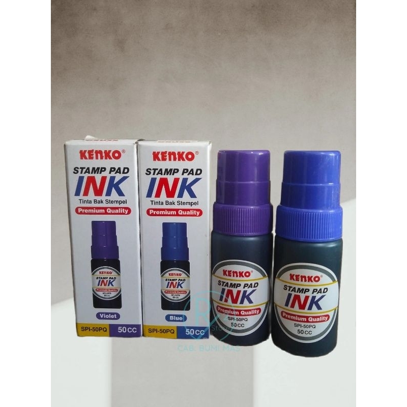 Jual (1 PCS) TINTA STAMP PAD/TINTA BAK STEMPEL | Shopee Indonesia