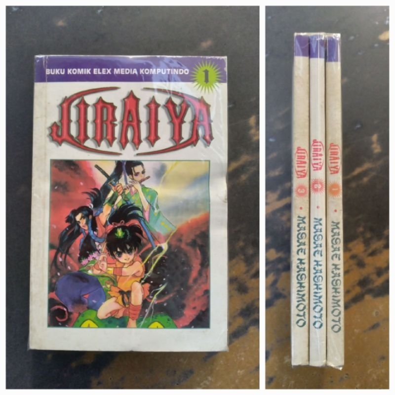Jual Komik JIRAIYA (Lengkap) - Masae Hashimoto | Shopee Indonesia